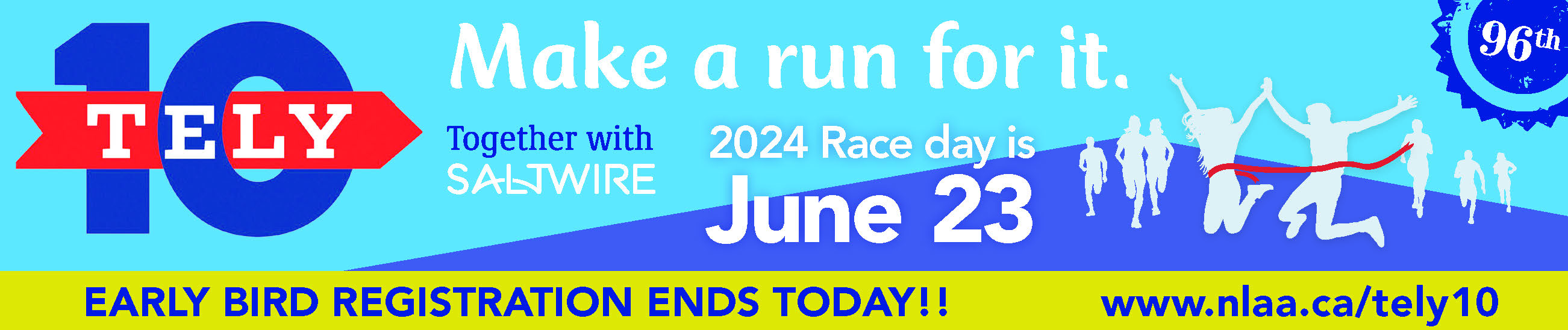 The 96th Annual Tely 10 Mile Road Race